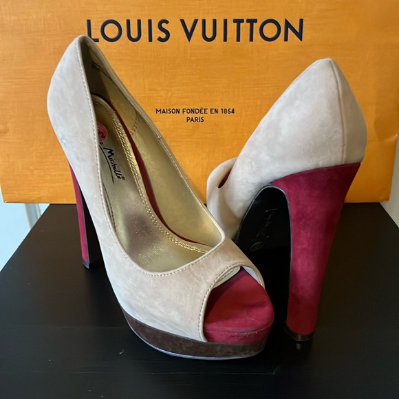 Anne Michelle | Shoes | Anne Michelle Slip On Toe Heels | Poshmark